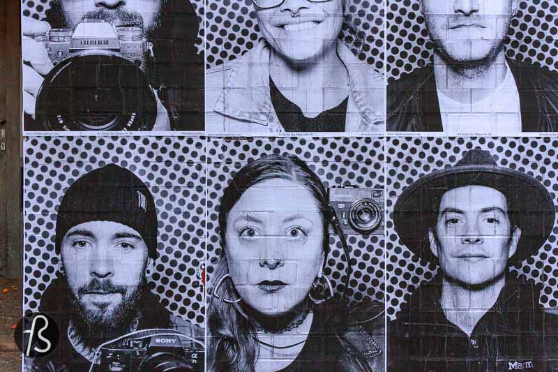 Inside Out Project Berlin 2022 by JR and Urban Nation